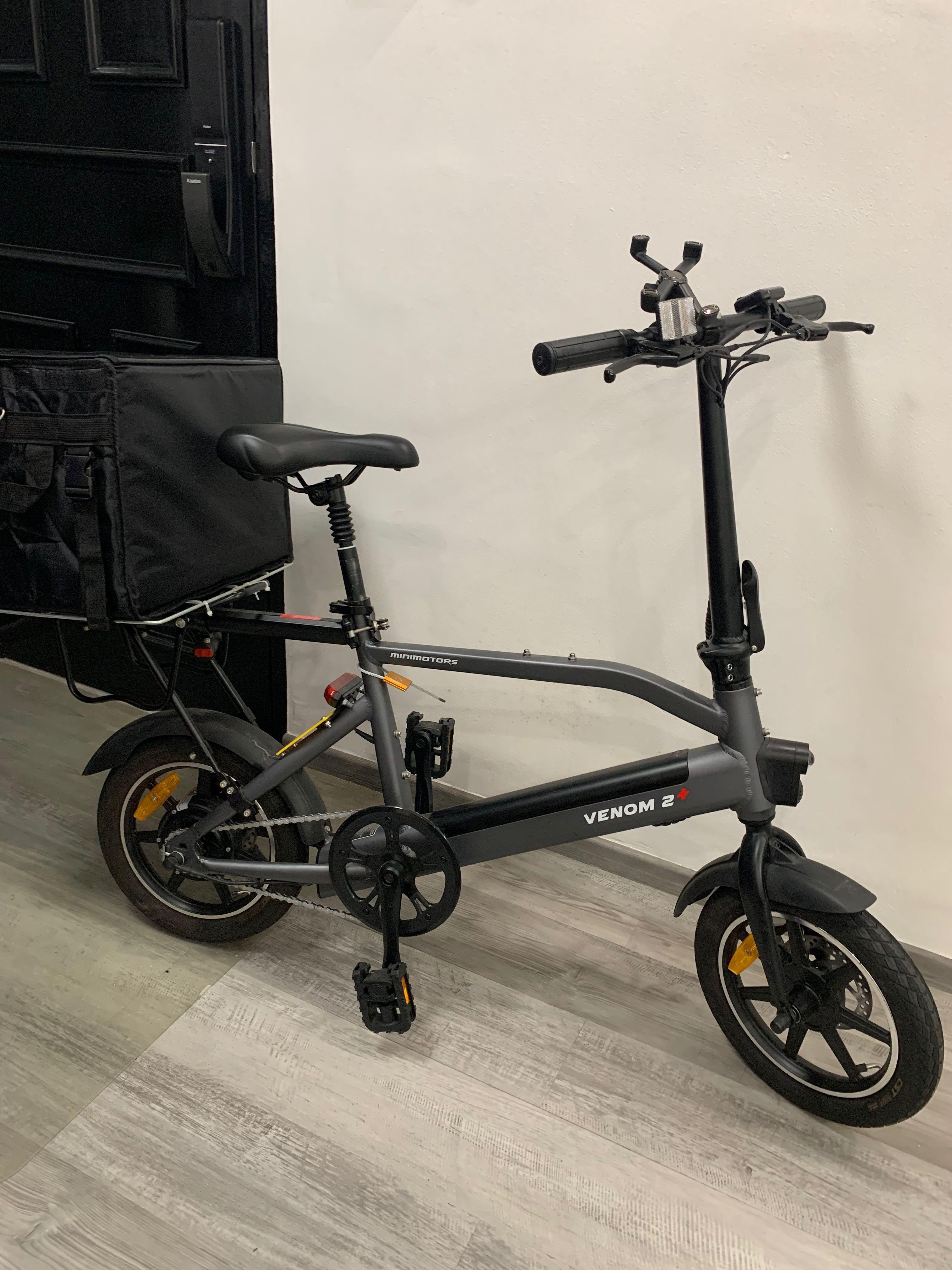 Venom 2+ e-bike used twice w freebies, Sports Equipment, PMDs, E ...