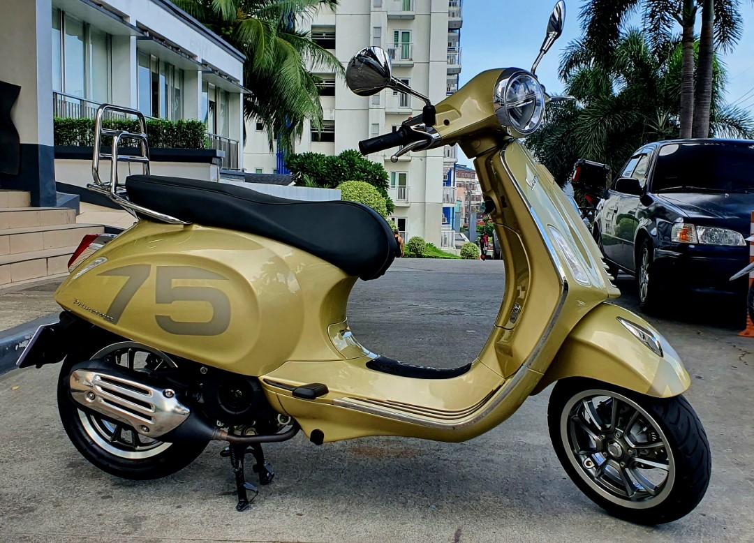 Vespa Primavera 75th Anniversary Edition 2021 model, Motorbikes ...