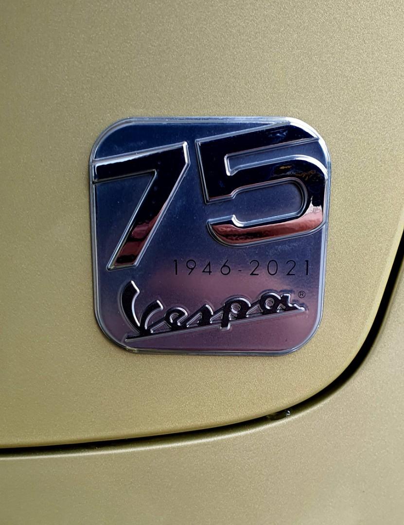 Vespa Primavera 75th Anniversary Edition 2021 model, Motorbikes ...