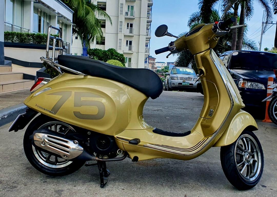 Vespa Primavera 75th Anniversary Edition 2021 model, Motorbikes ...