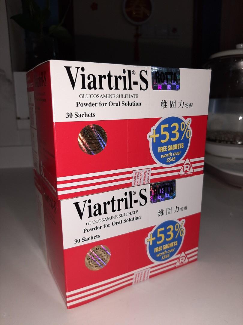 Viartril-S Glucosamine Sulphate, Health & Nutrition, Health Supplements ...