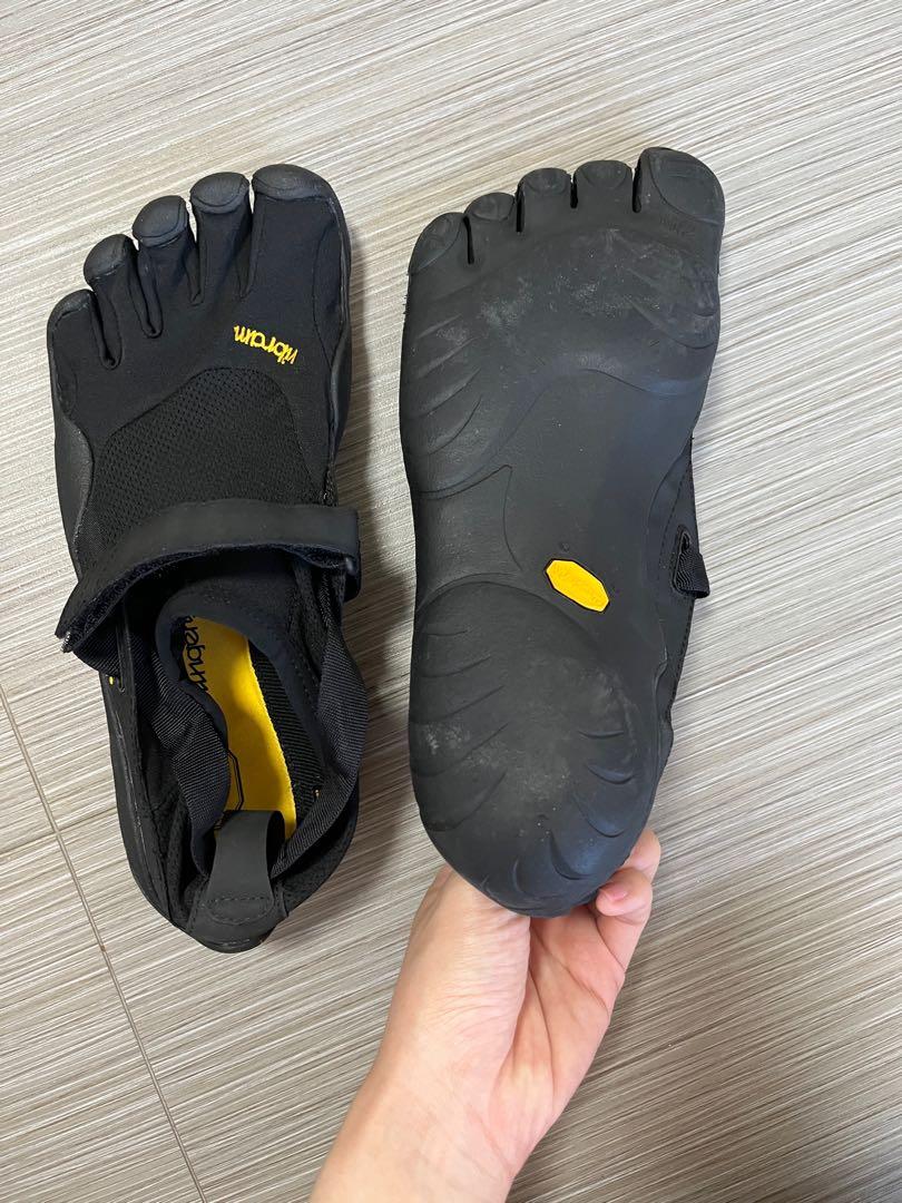 Vibram Five Fingers Men's KSO Trek Trail Hiking Black Shoe, Men's Fashion, Footwear, Sneakers on ...