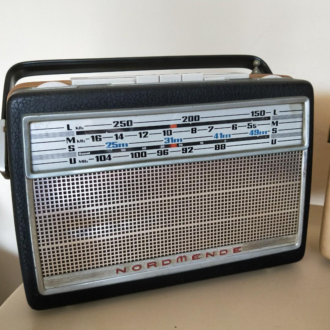 Vintage 1960s Transistor Radio West Germany Made, Hobbies & Toys ...