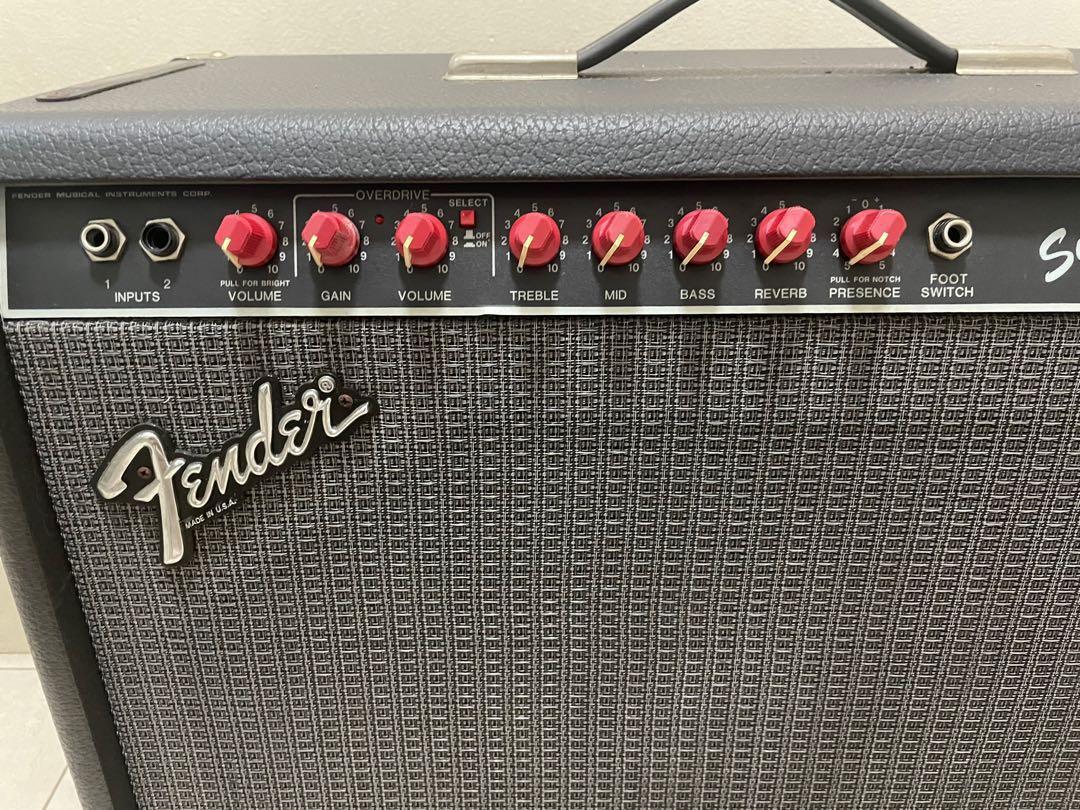 Vintage Fender Tube Amp - red knob, Hobbies & Toys, Music & Media ...