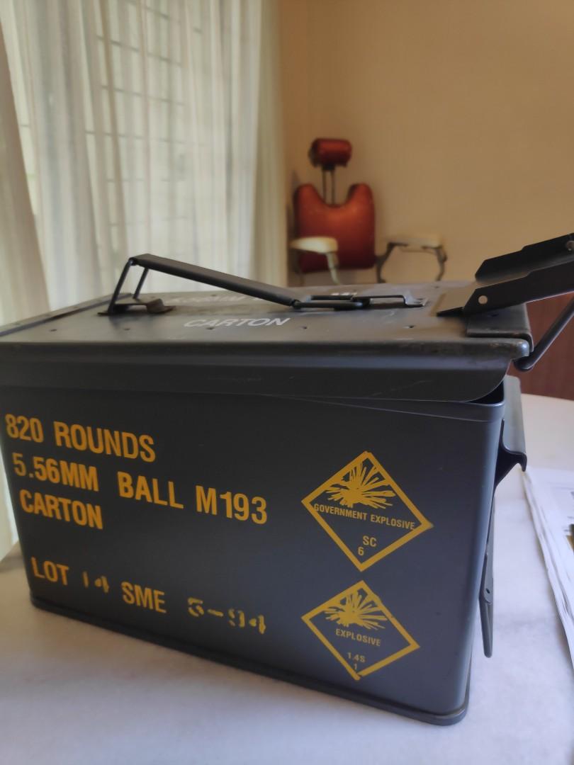 Vintage Military Bullet Container, Hobbies & Toys, Memorabilia ...