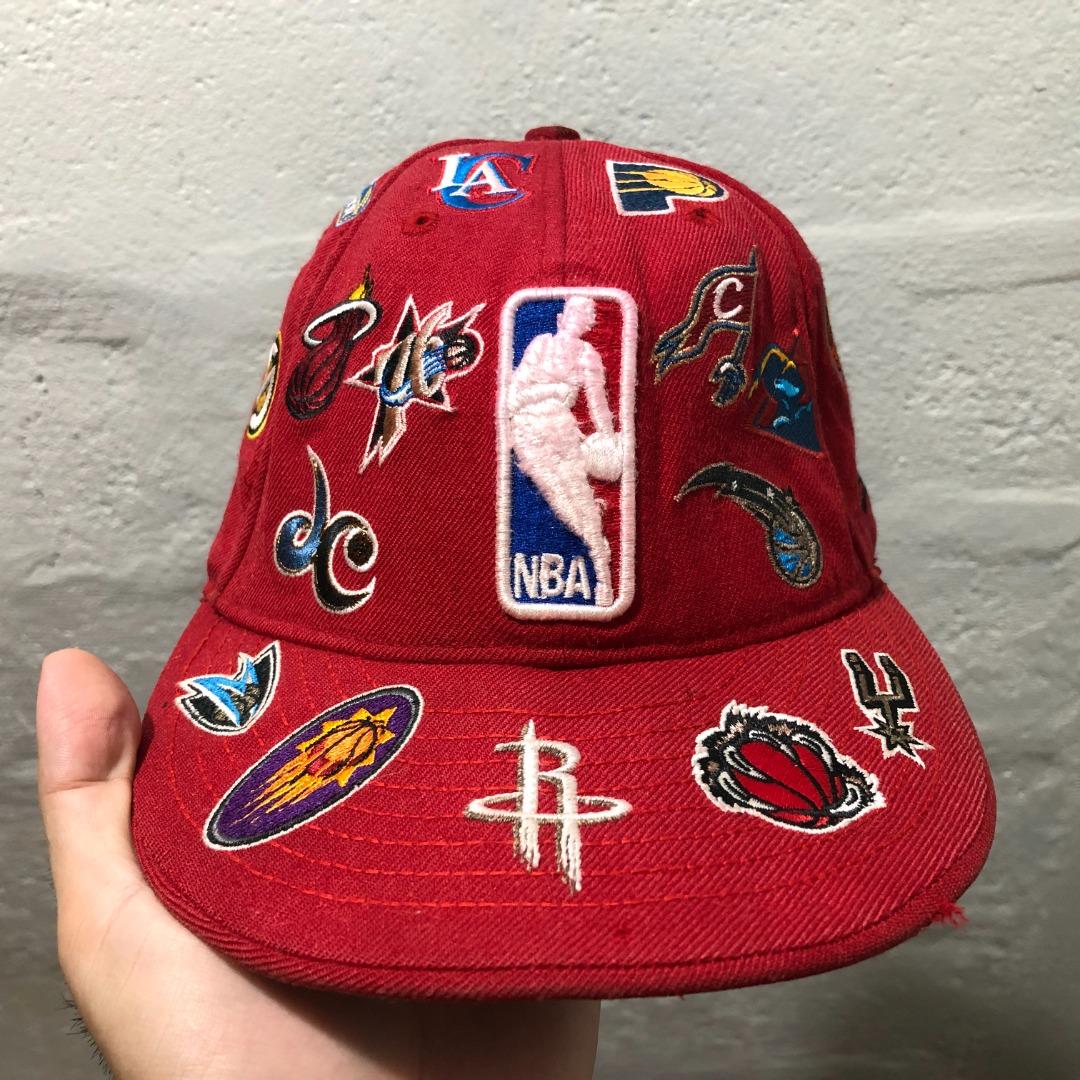 Vintage New Era Big logo NBA all teams, Men's Fashion, Watches ...