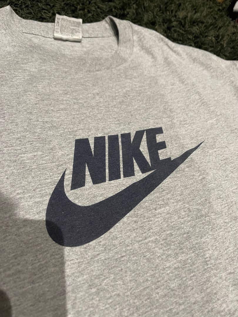 Vintage nike logo tee, Men's Fashion, Tops & Sets, Tshirts & Polo ...