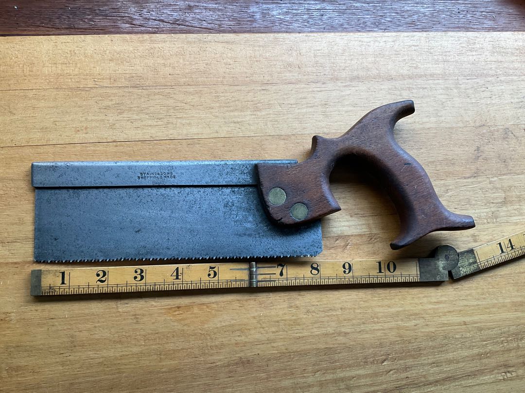 Vintage tenon saw, Furniture & Home Living, Home Improvement ...