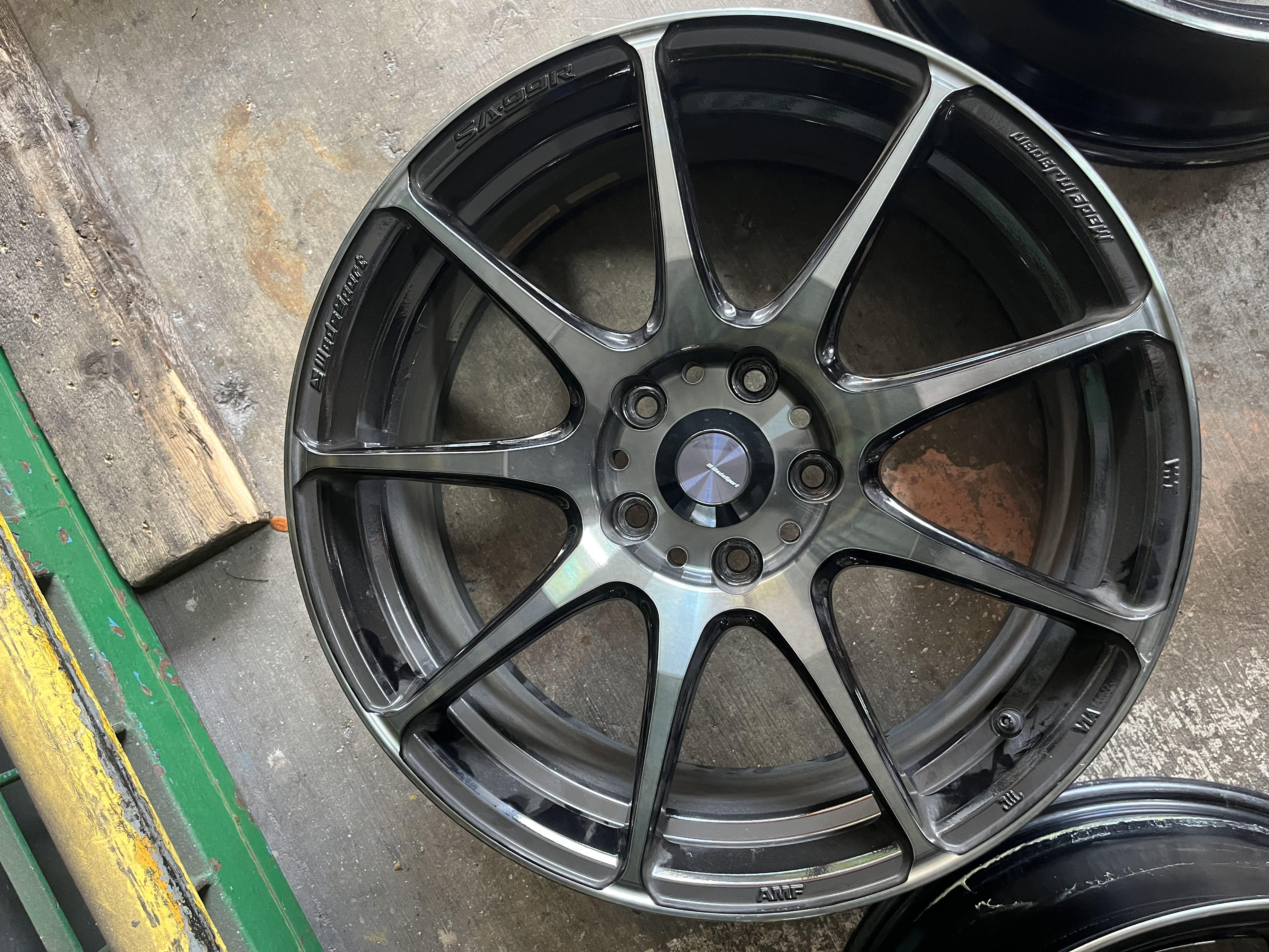 WedsSport SA-99R (18 inch, 5x114.3), Car Accessories, Tyres & Rims on Carousell