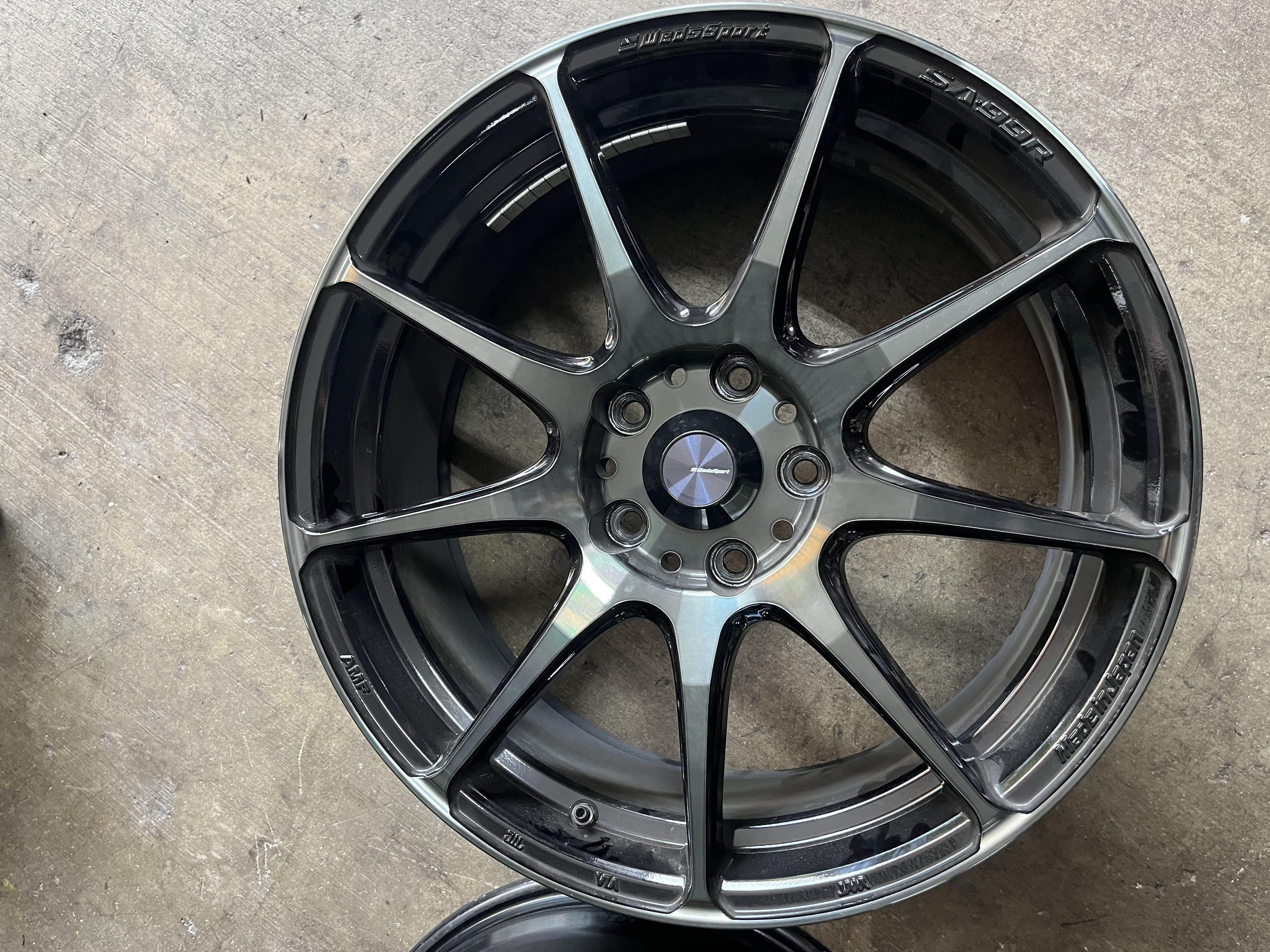 WedsSport SA-99R (18 inch, 5x114.3), Car Accessories, Tyres & Rims on Carousell