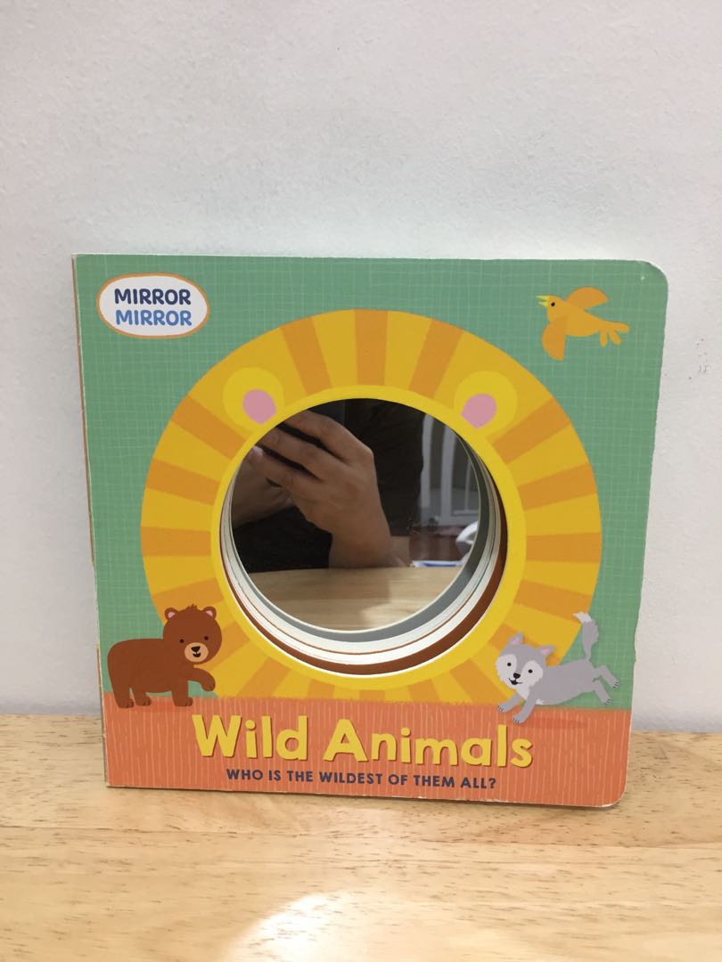 wild animals mirror, Hobbies & Toys, Books & Magazines, Children's ...