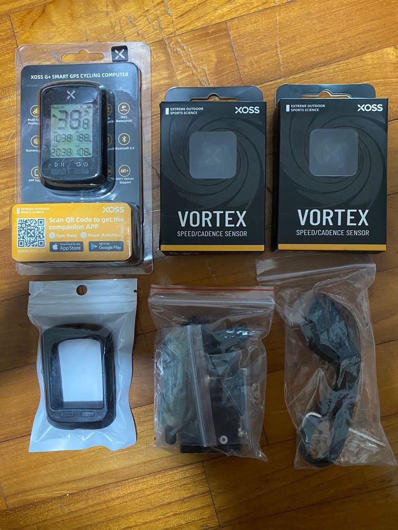 XOSS G+ SMART GPS CYCLING COMPUTER BUNDLE, Sports Equipment, Bicycles ...