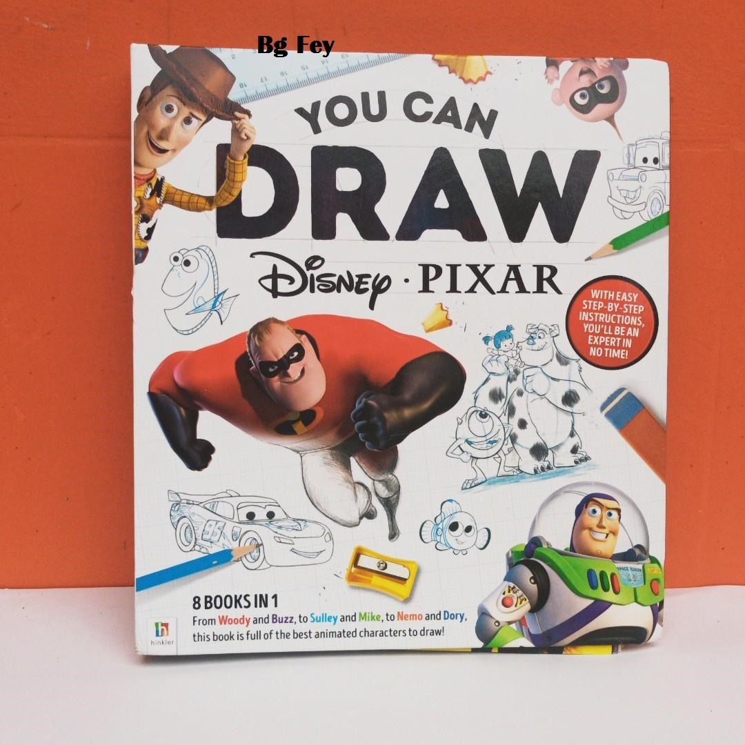 You Can Draw Disney Pixar - Hinkler Books, Buku & Alat Tulis, Buku Anak ...