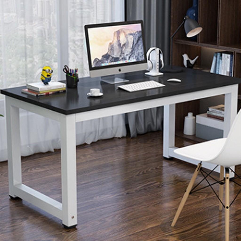 140cm Computer Table Office Table Study Table Dining Table Meja Belajar ...