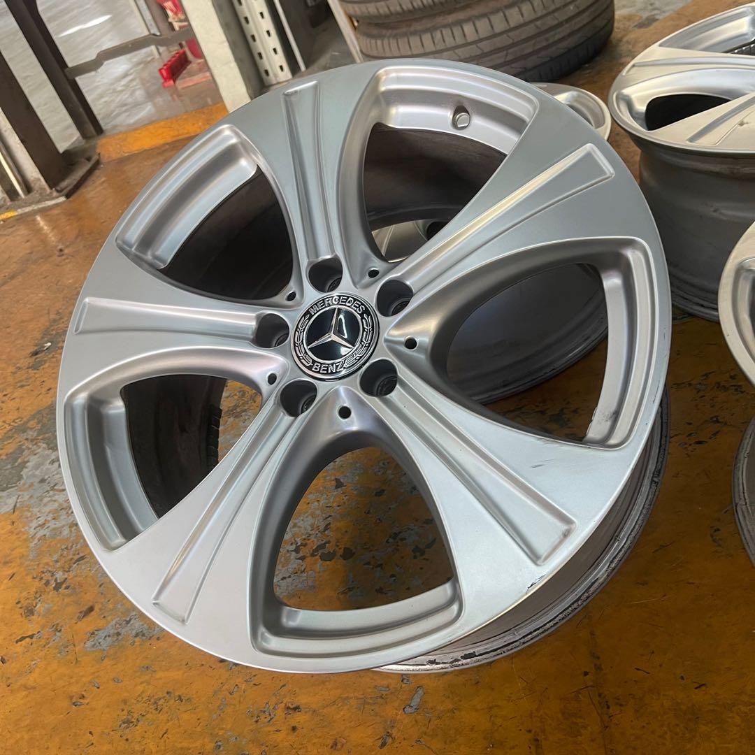 18” Mercedes Original Sport Rim, Car Accessories, Tyres & Rims on Carousell