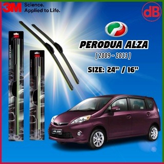 3M Wiper Blades - Perodua Alza (24"/16"), Auto Accessories on Carousell