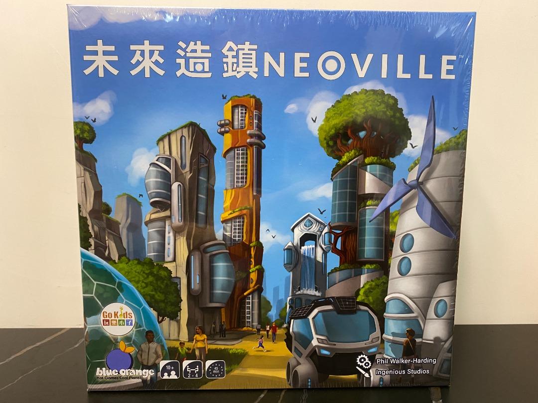 [全新現貨] 未來造鎮 Neoville 繁中 桌遊 board game boardgame, 興趣及遊戲, 玩具 & 遊戲類 ...