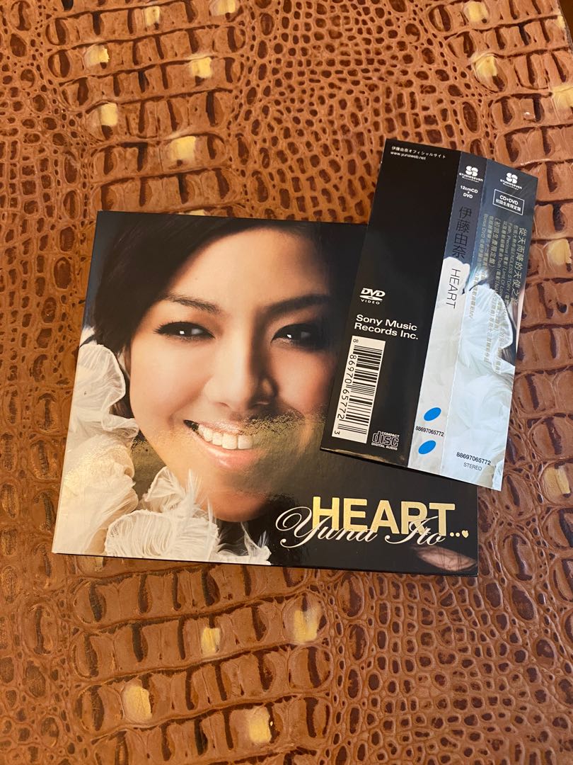 伊藤由奈 Yuna Ito - Heart CD + DVD 限定版 （外盒紙/全套齊）, 興趣及遊戲, 音樂樂器 & 配件, 音樂與媒體 ...