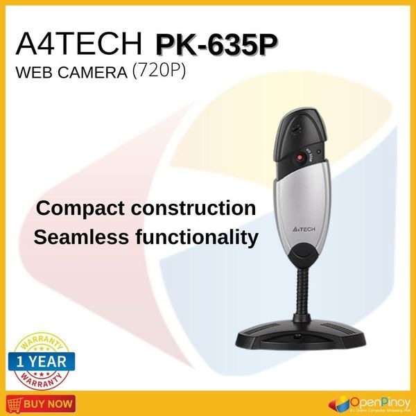 A4TECH WEB CAMERA PK-635P (720P, Computers & Tech, Parts & Accessories ...