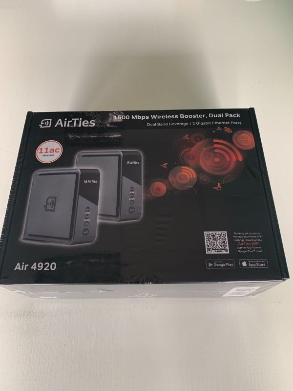 AirTies Air 4920 1600 Mbps Wireless Booster, Computers & Tech, Parts ...