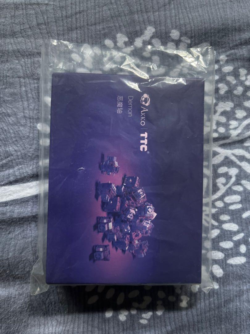 Akko X TTC (DEMON) switches, Computers & Tech, Parts & Accessories ...