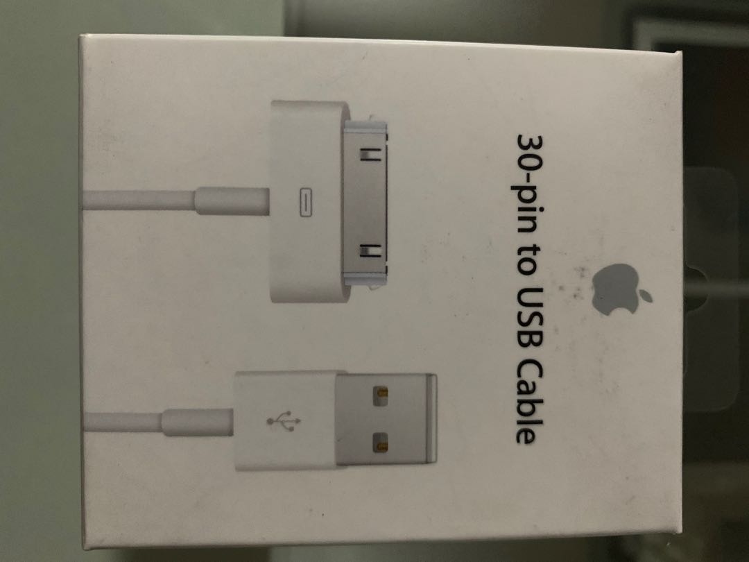 Apple 30-Pin to USB Cable, Computers & Tech, Parts & Accessories ...