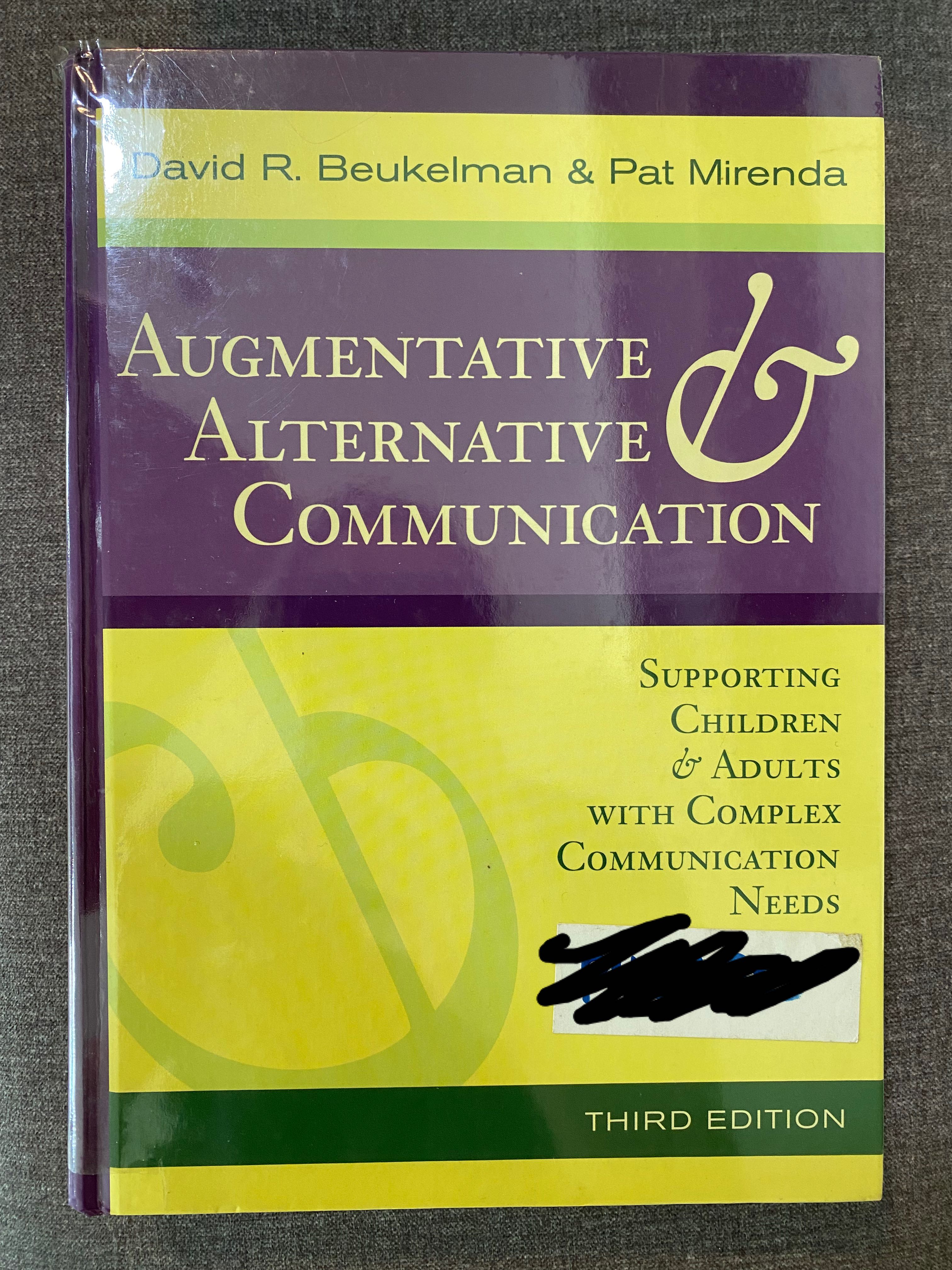 Augmentative And Alternative Communication Hobbies And Toys Books