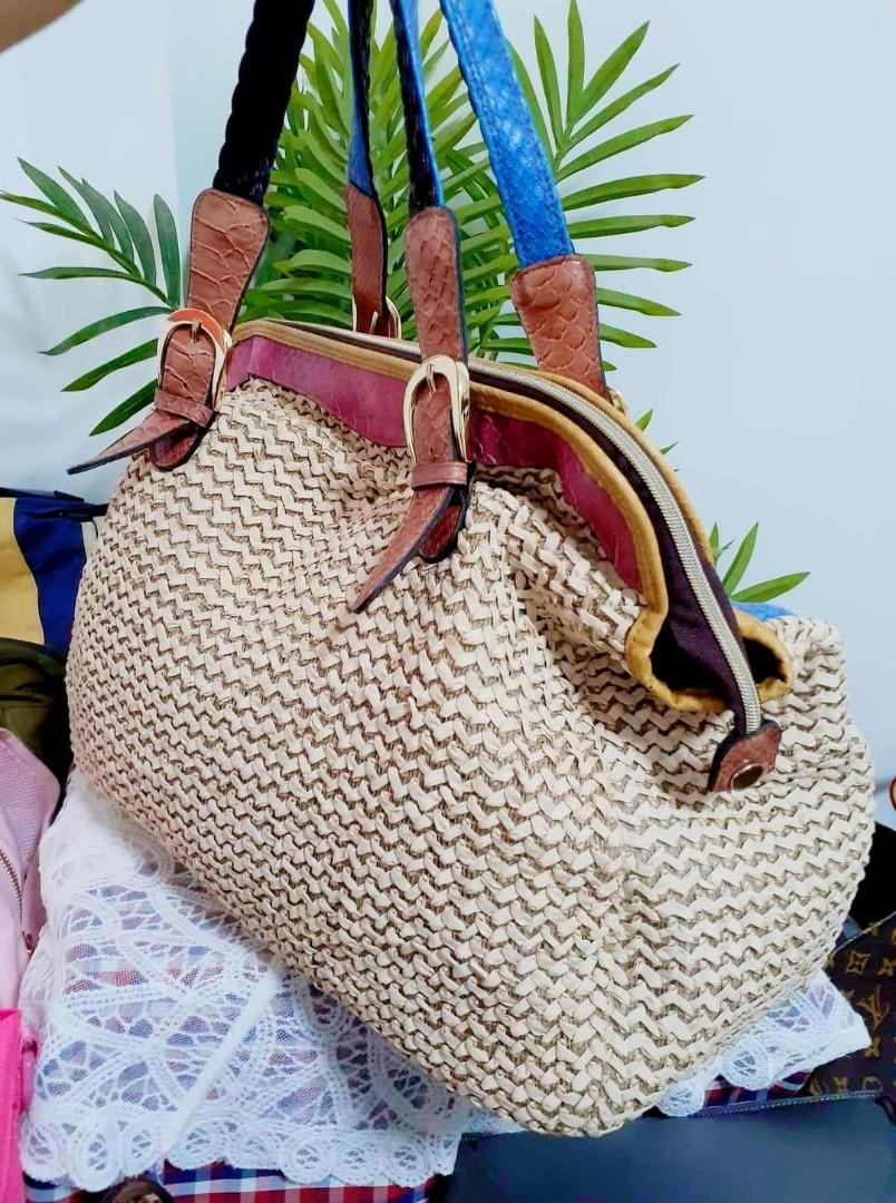 Banig Style Handbag Ukay, Luxury, Bags & Wallets on Carousell