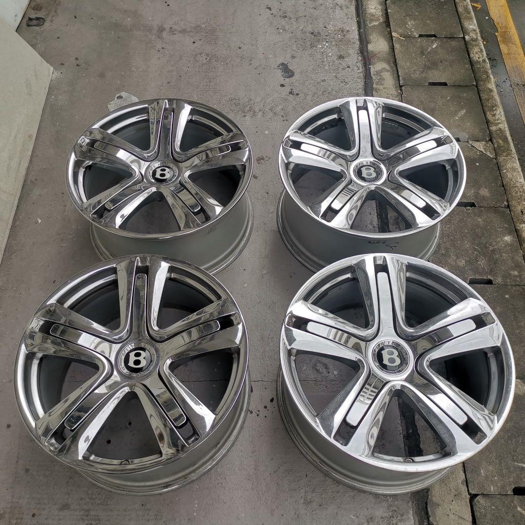 Bentley rims 20”, Car Accessories, Tyres & Rims on Carousell