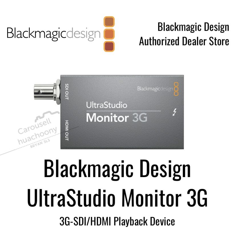 Blackmagic Design UltraStudio Monitor 3G (NEW), Photography ...