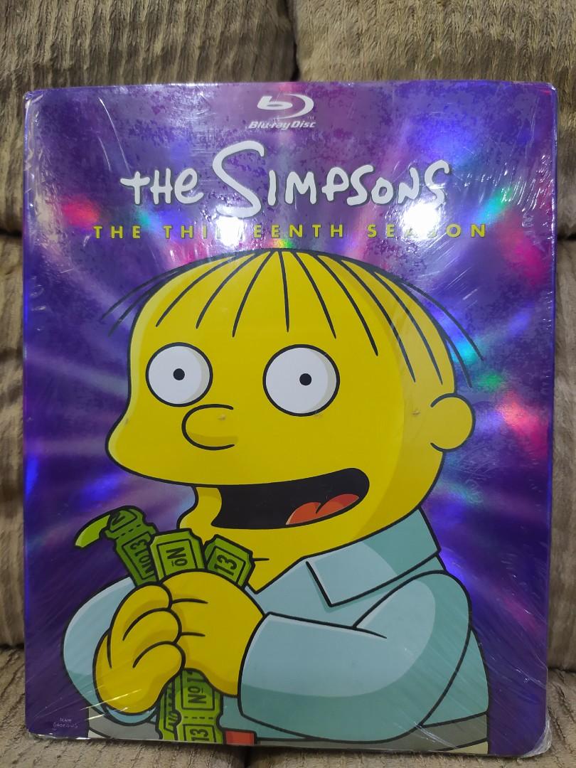 Bluray The Simpsons Complete 13th Season, TV & Home Appliances, TV ...