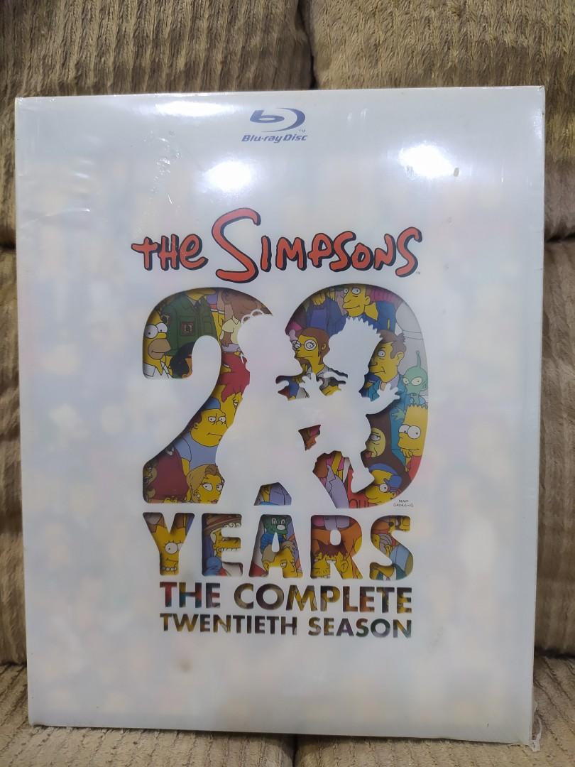 Bluray The Simpsons Complete 20th Season, Hobbies & Toys, Music & Media ...
