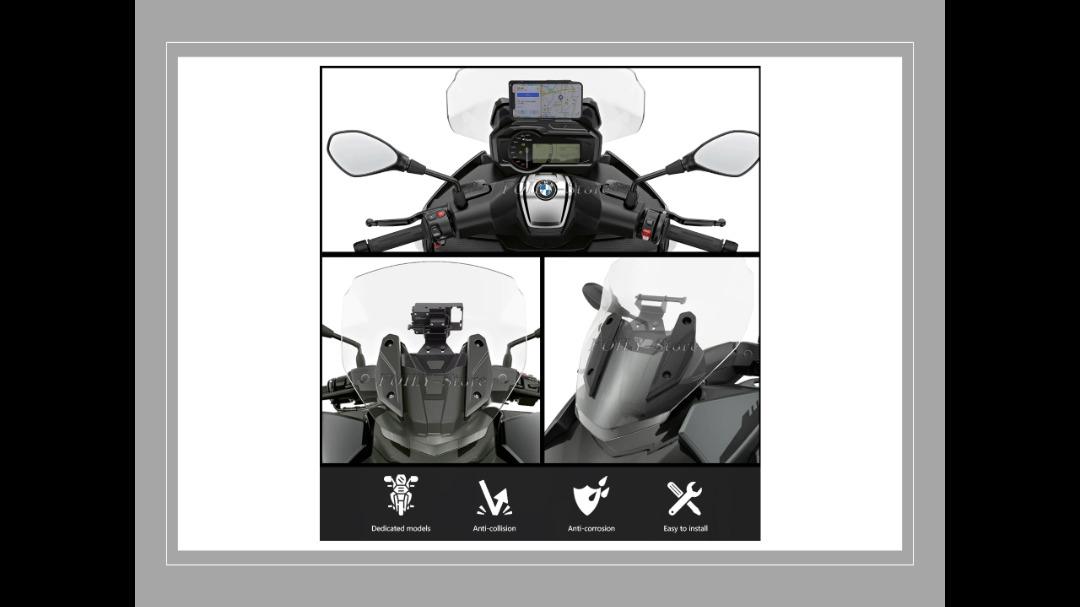 BMW C400GT C 400GT C400 GT Front GPS Navigation Plate Phone Holder ...