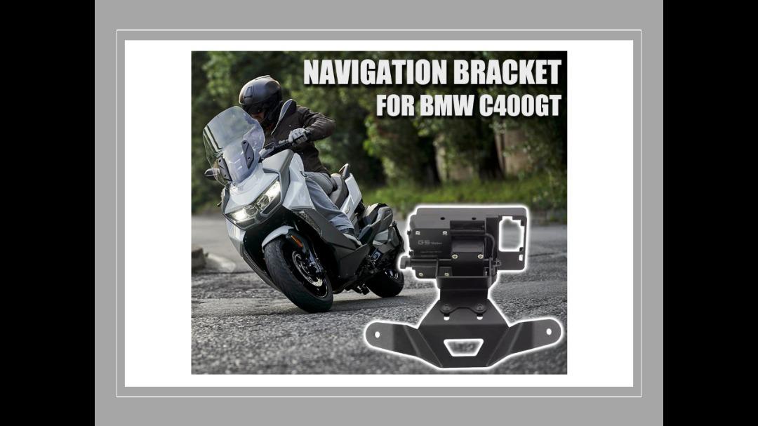 BMW C400GT C 400GT C400 GT Front GPS Navigation Plate Phone Holder ...