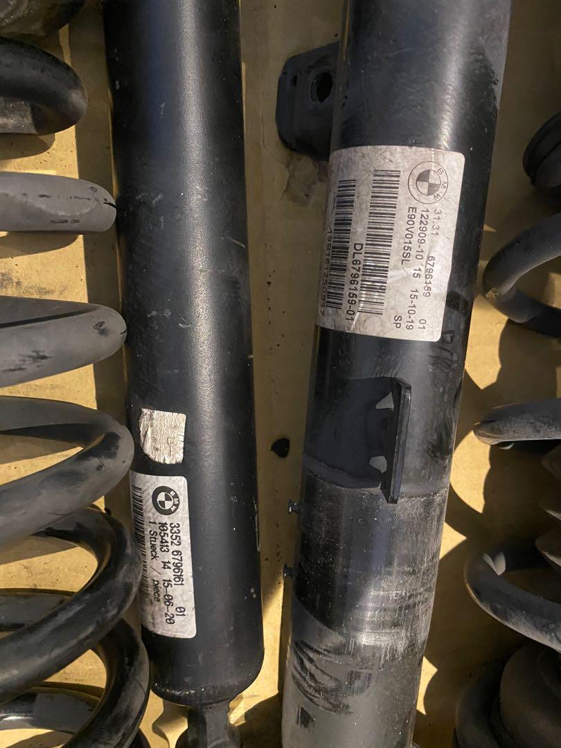 BMW E90 springs and shock absorbers, Car Accessories, Accessories on ...