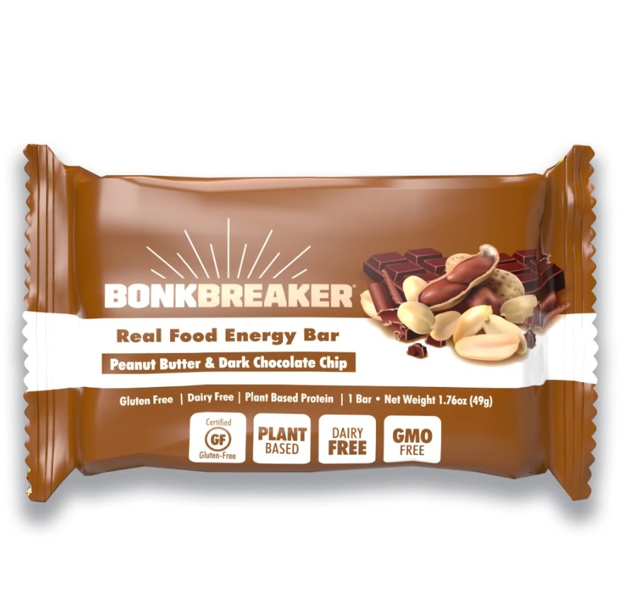 Bonk Breaker PEANUT BUTTER & CHOCOLATE CHIP Energy Bar, Food & Drinks ...