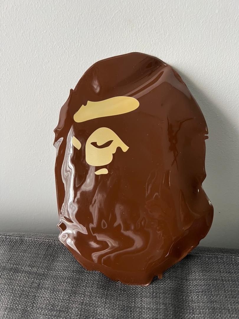 (BP01) A Bathing Ape Mask Tiger Pattern, Health & Nutrition, Face Masks ...