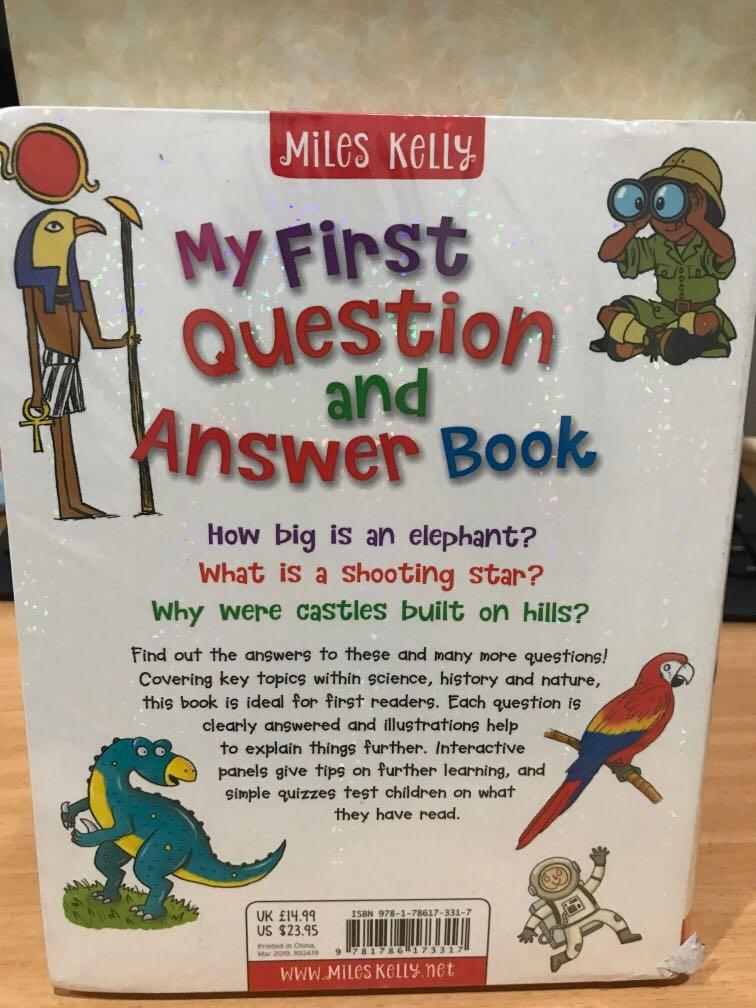 Buku cerita anak miles kelly my first question and answer book, Buku ...