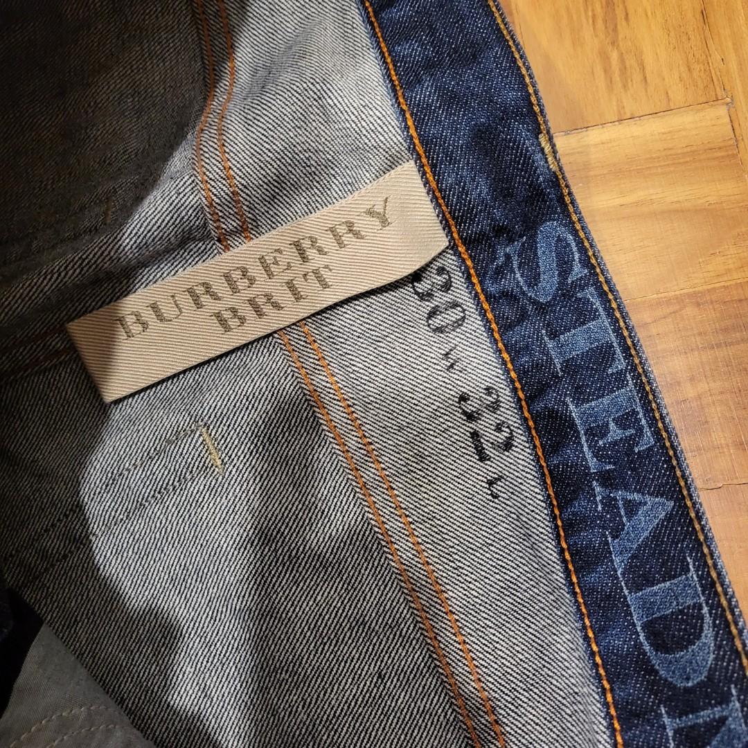 Burberry man jeans, Men's Fashion, Bottoms, Jeans on Carousell