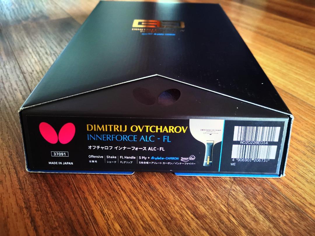 Butterfly Ovtcharov Innerforce ALC Table Tennis Blade - 90g, Sports ...