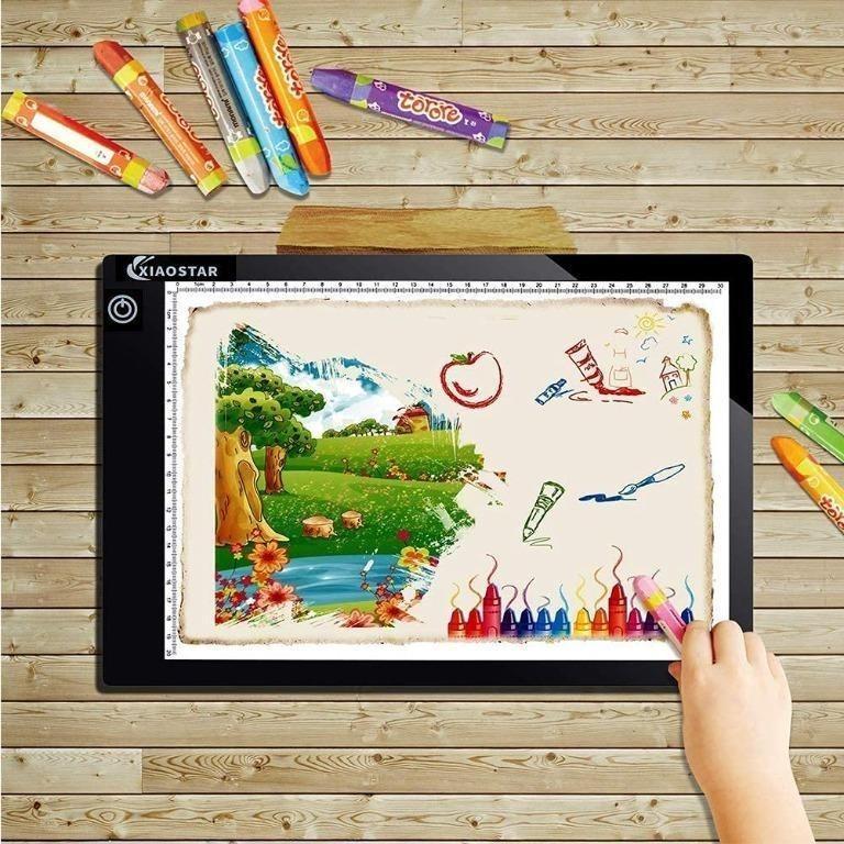[C1252] Light Box Drawing A4,Tracing Board with Brightness Adjustable ...