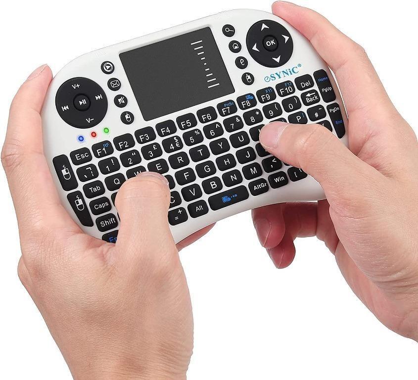 ⭐[c6401] ⭐esynic Mini Wireless Keyboard 2 4g Mini Wireless Xbmc Keyboard Touchpad Mouse Combo