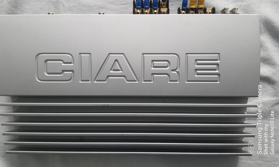 CIARE CPW 4060 - Made In Italy 4 Channel Amplifier, Car Accessories, Accessories on Carousell
