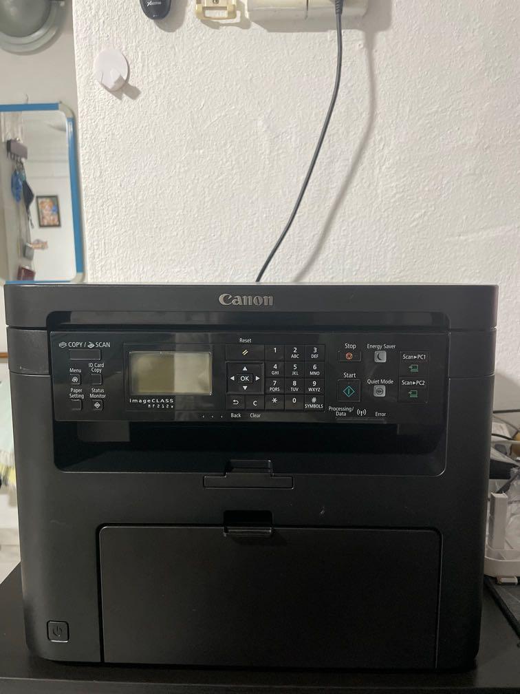 Cannon imageclass MF212W, Computers & Tech, Printers, Scanners ...