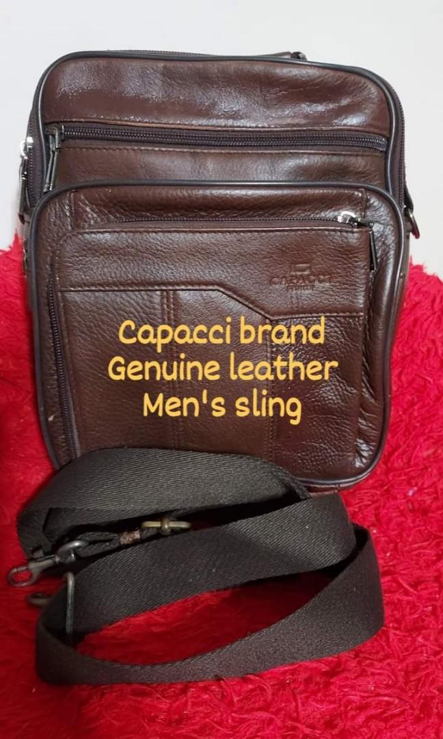 Capacci Brand, Men's Fashion, Bags, Sling Bags on Carousell