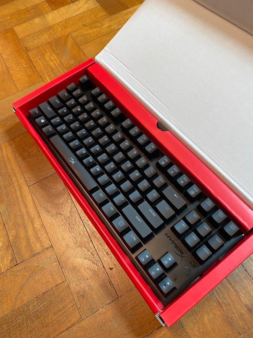 Cherry MX Blue Mechanical Keyboard - HyperX Alloy FPS Pro, Computers ...