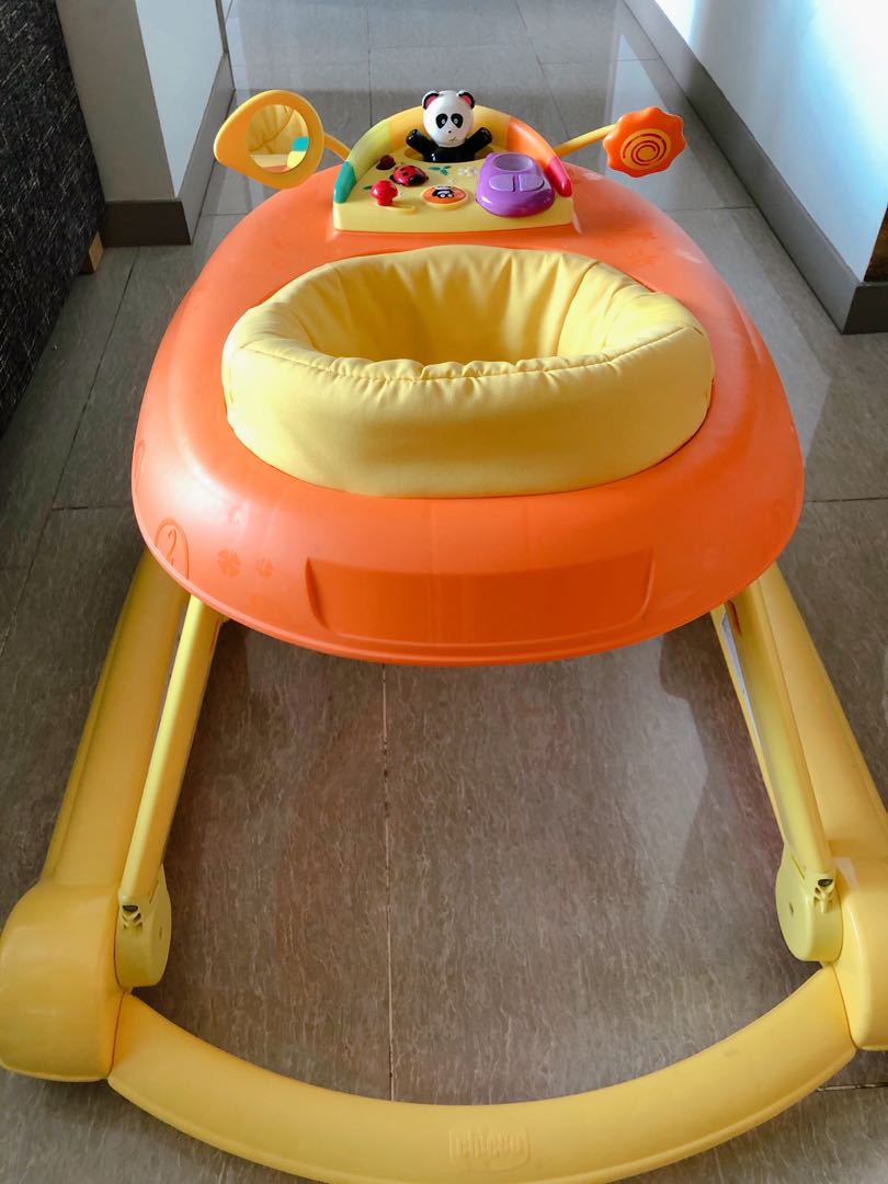 Chicco baby walker 1-2-3, Babies & Kids, Infant Playtime on Carousell