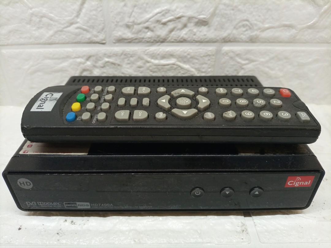 Cignal Cable Box - as is (bawas kalat), TV & Home Appliances, TV ...