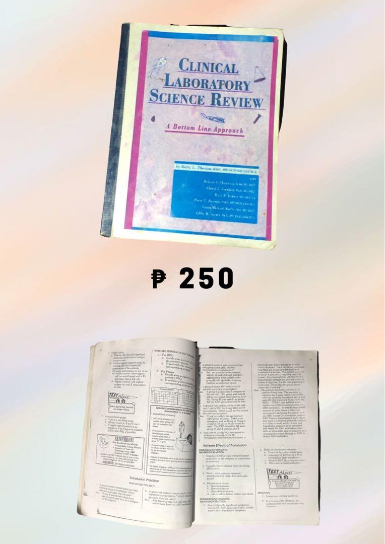 Clinical Laboratory Science Review, Hobbies & Toys, Books & Magazines ...