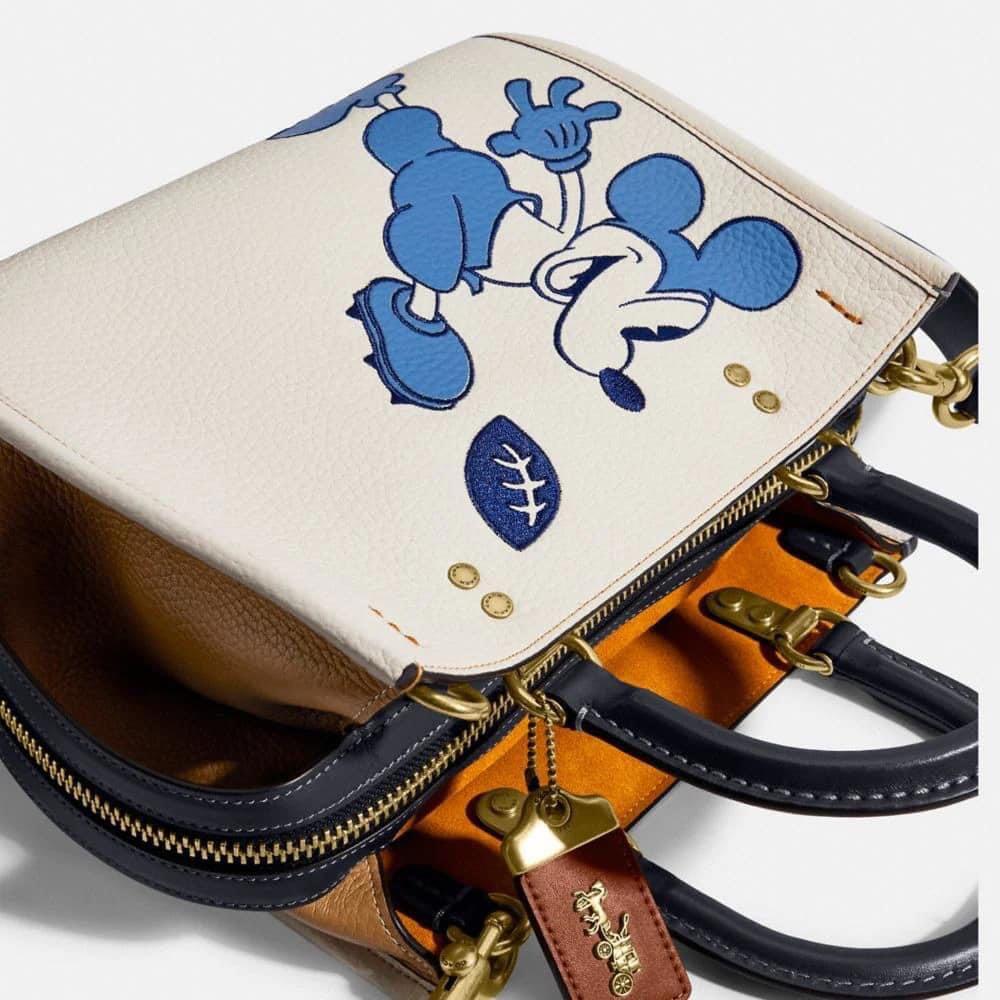 Coach Disney X Rogue 25 with Mickey Mouse, Luxury, Bags & Wallets on ...